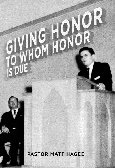 Giving Honor to Whom Honor is Due